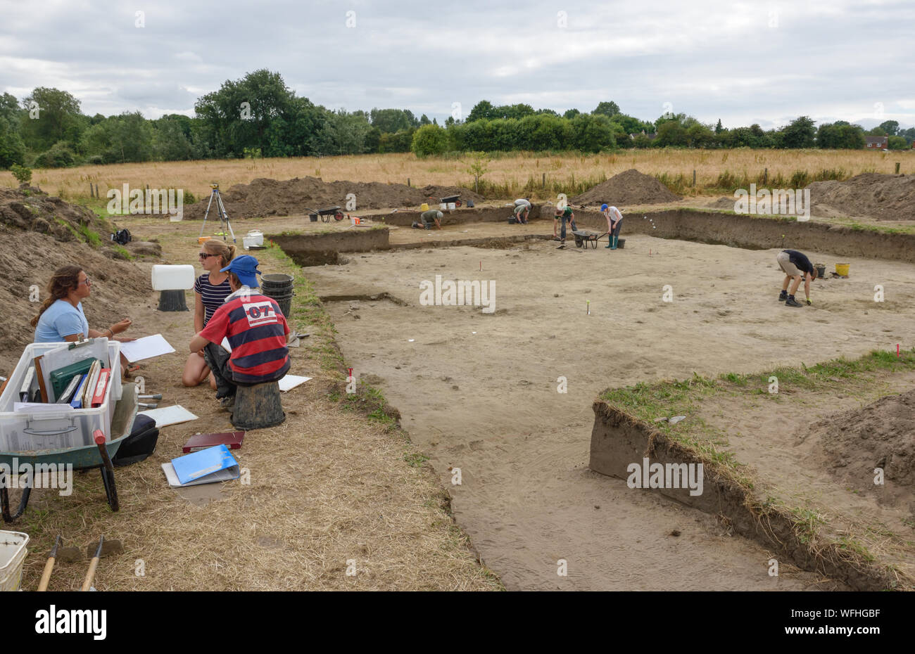 University of reading archaeology hi-res stock photography and images ...