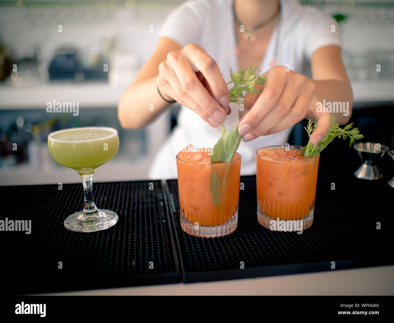 Serving counter hi-res stock photography and images - Alamy