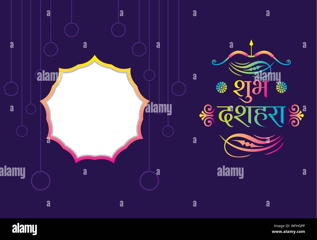 vijayadashami or Dussehra is a major Hindu festival celebration poster ...