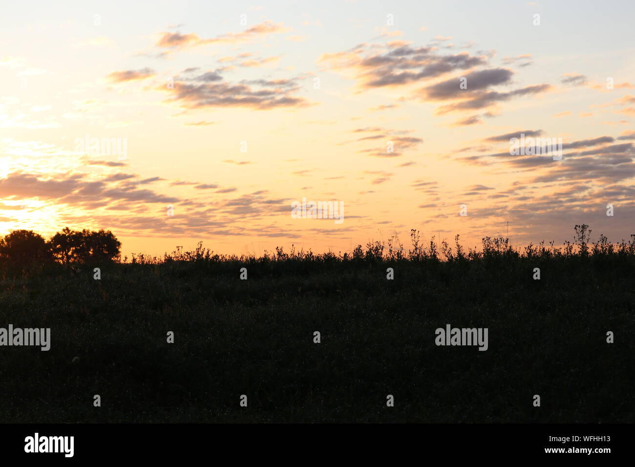 Purple dawn clouds hi-res stock photography and images - Alamy