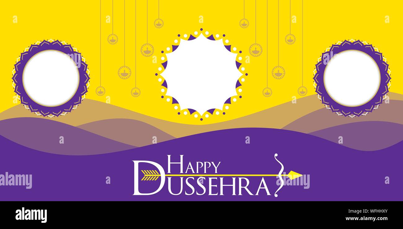 vijayadashami or Dussehra is a major Hindu festival celebration poster ...