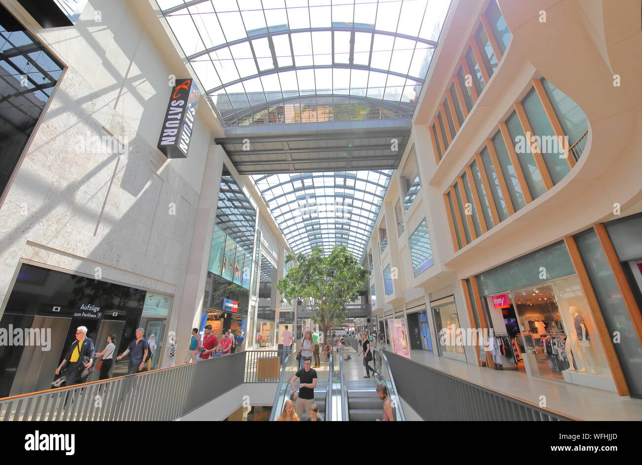Boulevard shopping mall Berlin Germany Stock Photo - Alamy