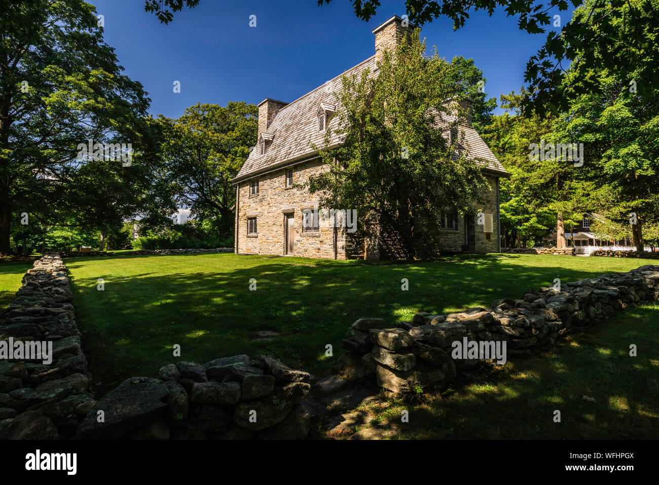 Henry Whitfield House Guilford, Connecticut, USA Stock Photo - Alamy