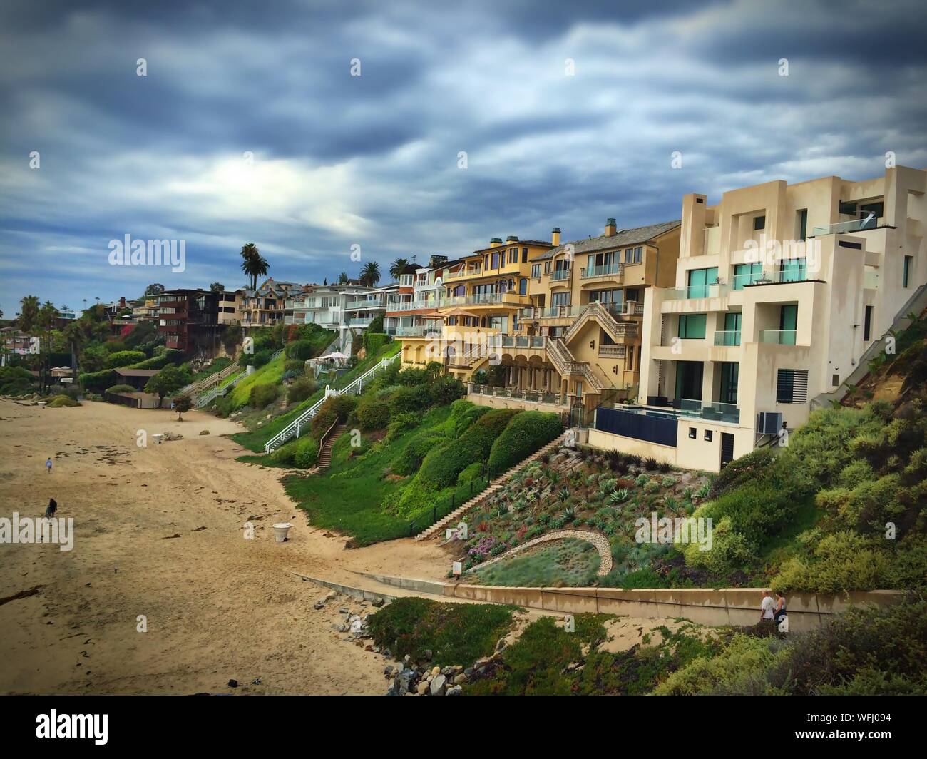 Beach town hi-res stock photography and images - Alamy