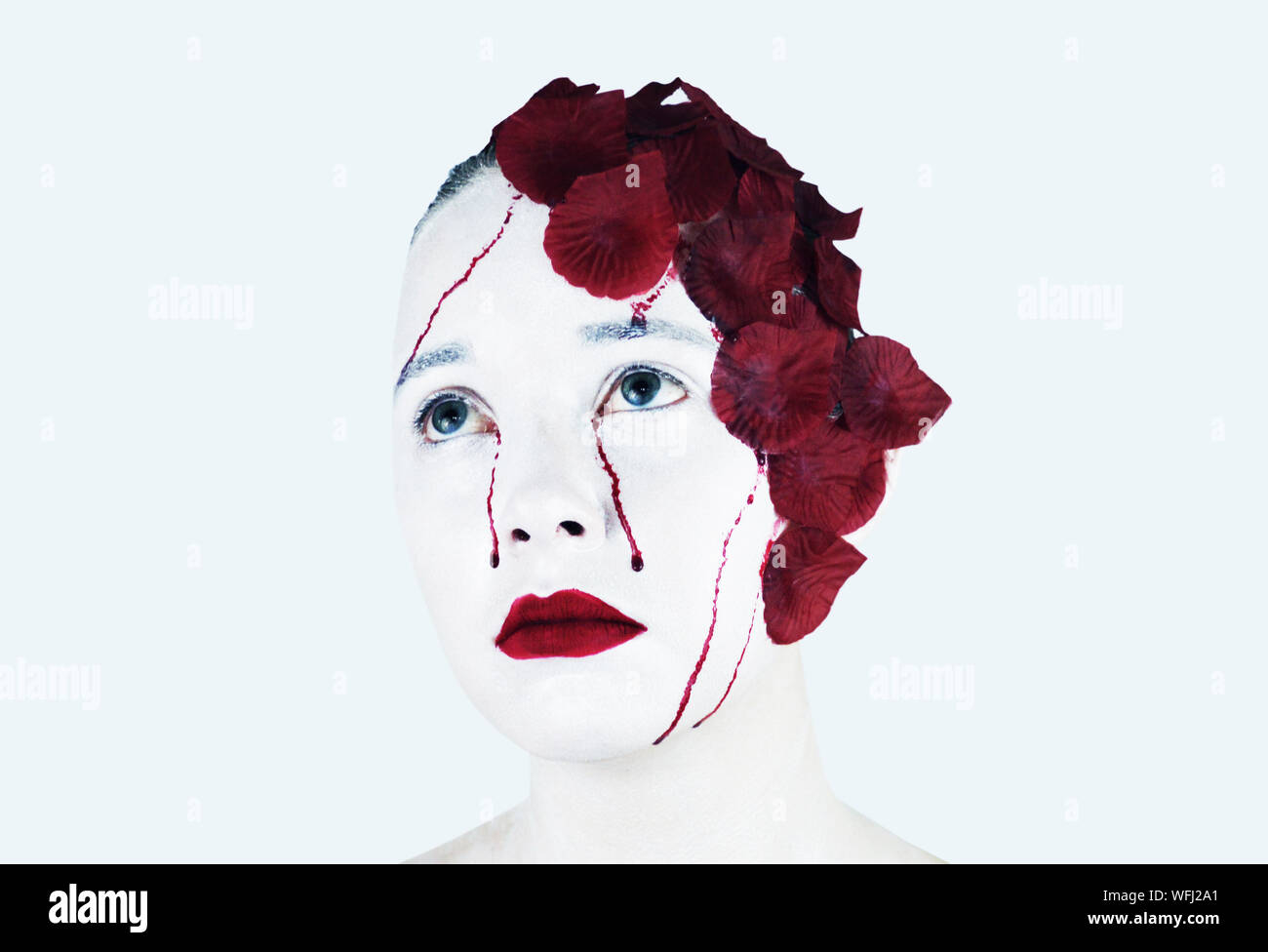 Sad face flower hi-res stock photography and images - Alamy