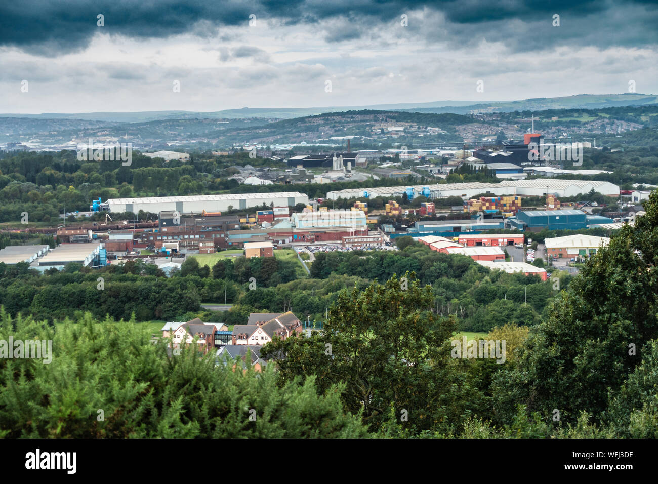 Rotherham skyline hi-res stock photography and images - Alamy