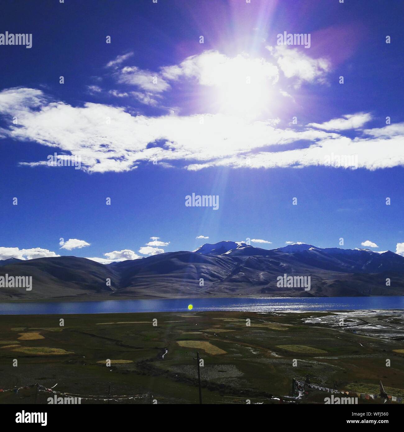 Sun Shining Over Mountains High Resolution Stock Photography and Images ...