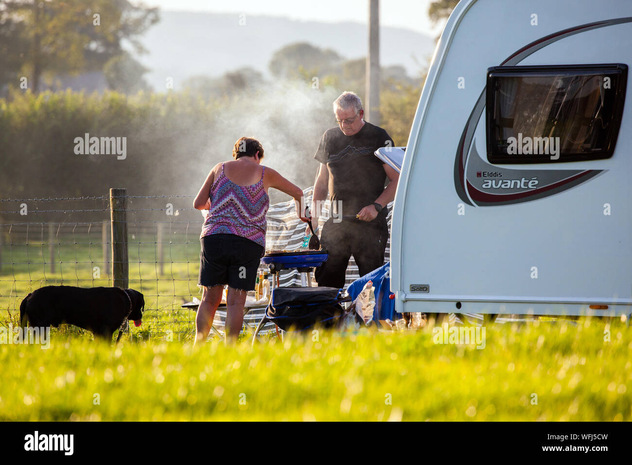 Cooking in a countryside hi-res stock photography and images - Alamy