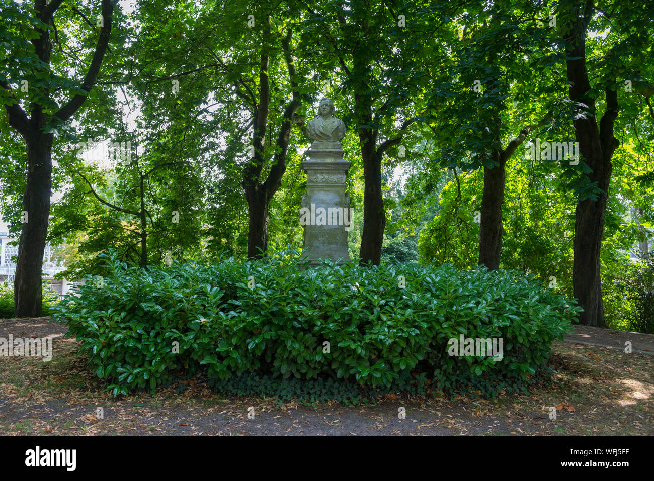 Sculpture of the Belgian Sculpter Hendrik Pickery in Bruges, Belgium ...