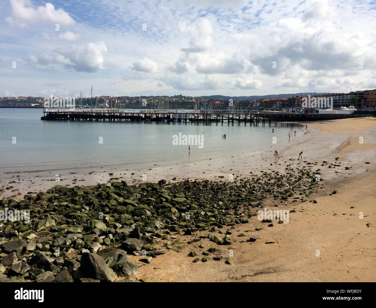 Getxo beach hi-res stock photography and images - Alamy