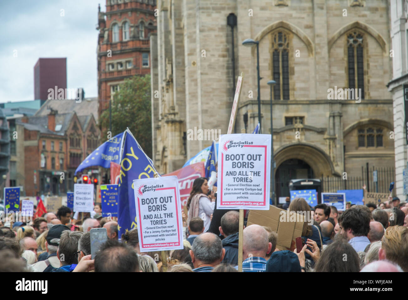 Against proroguing parliament hi-res stock photography and images - Alamy