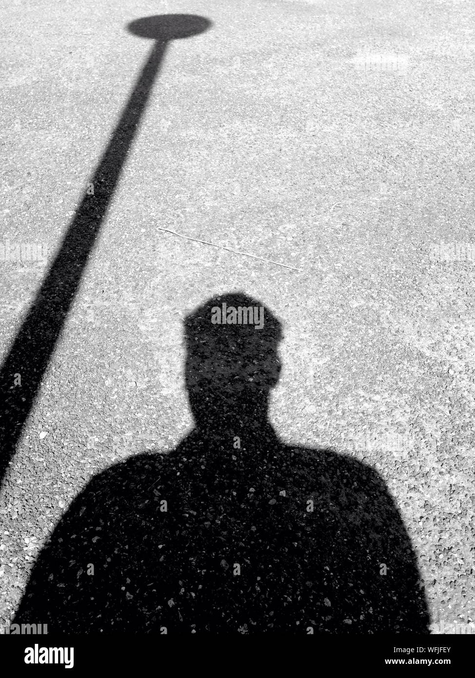 Mans Shadow High Resolution Stock Photography and Images - Alamy