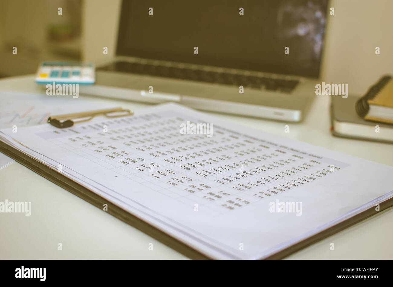 Report laptop hi-res stock photography and images - Alamy