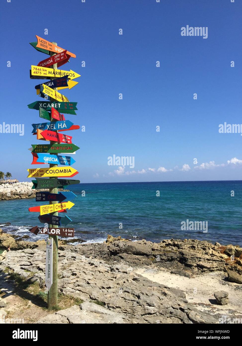 Direction signs tourism hi-res stock photography and images - Alamy