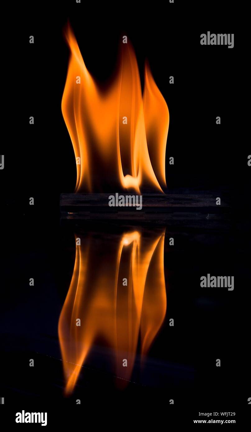 Burning the water hi-res stock photography and images - Alamy