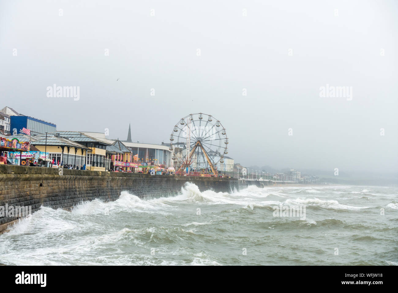 Fairground rides bridlington east yorkshire hi-res stock photography ...