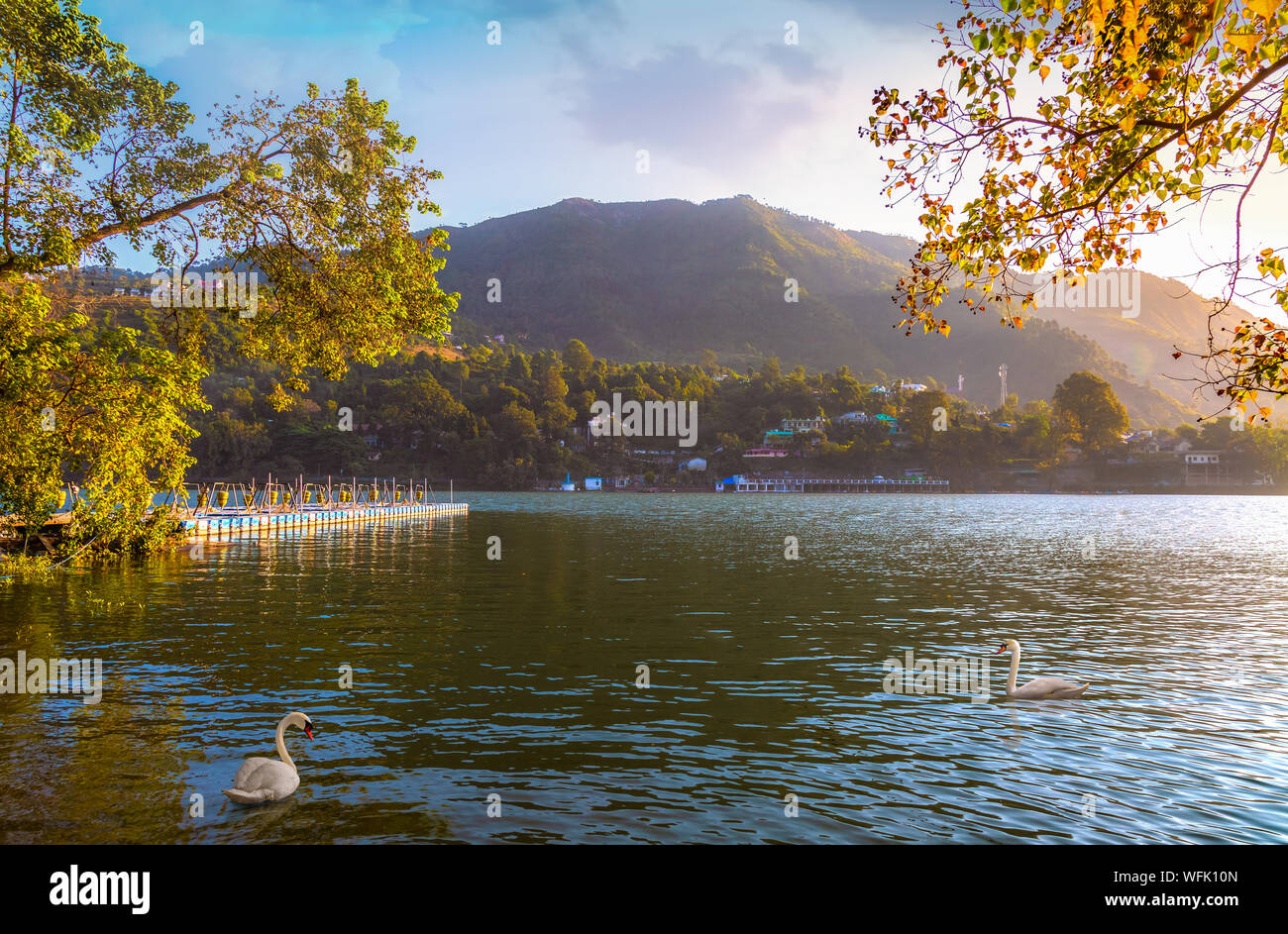 Nainital hill station hi-res stock photography and images - Alamy
