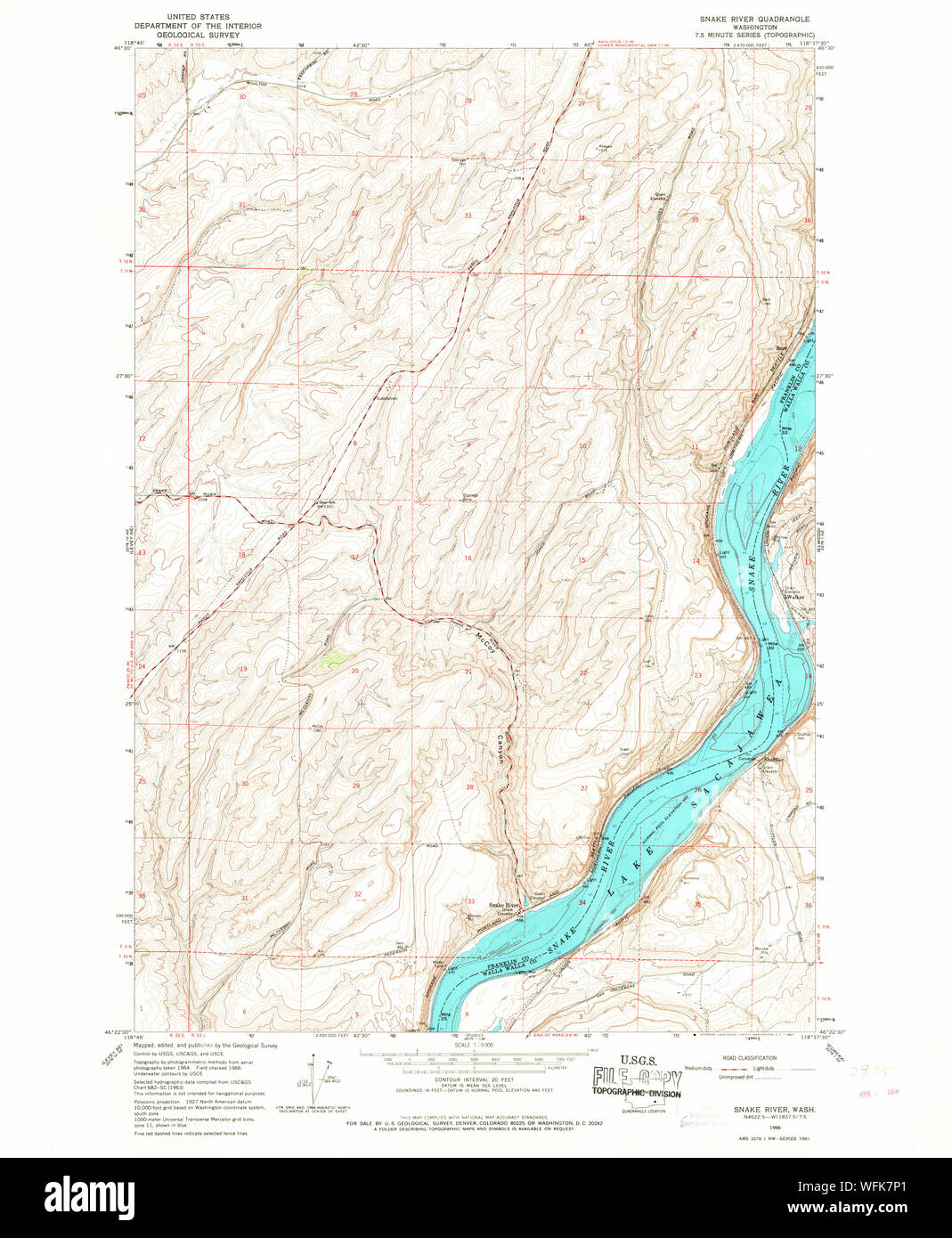 Snake River Map