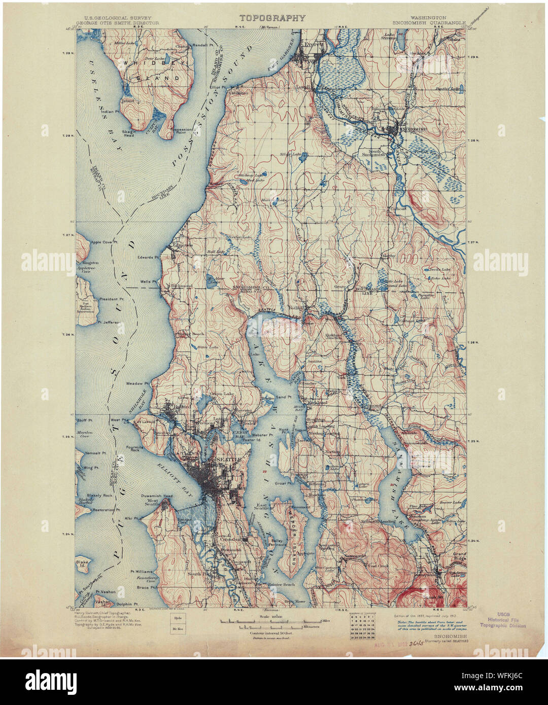 Map of snohomish hi-res stock photography and images - Alamy