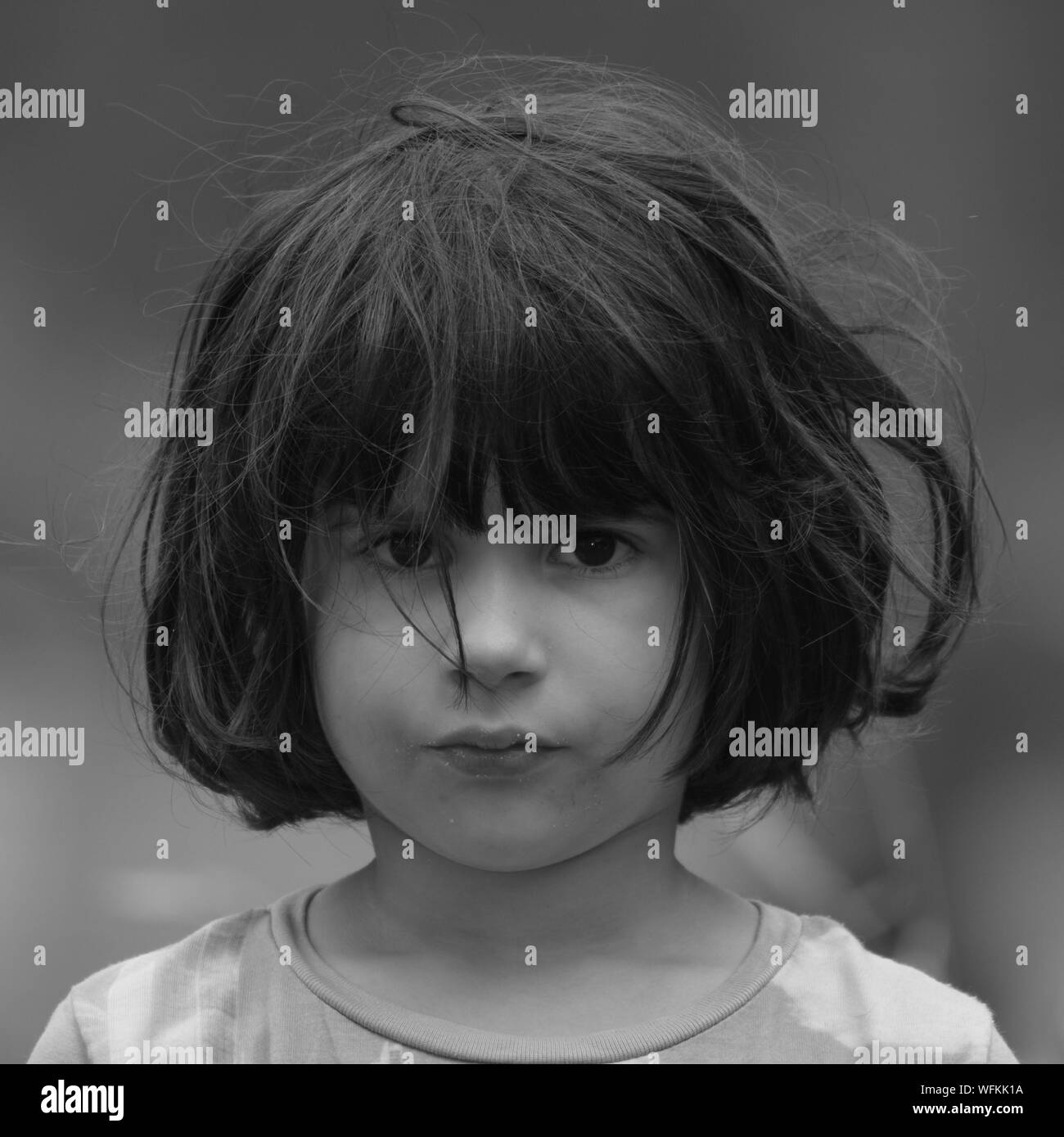 Cute girl hair hi-res stock photography and images - Alamy