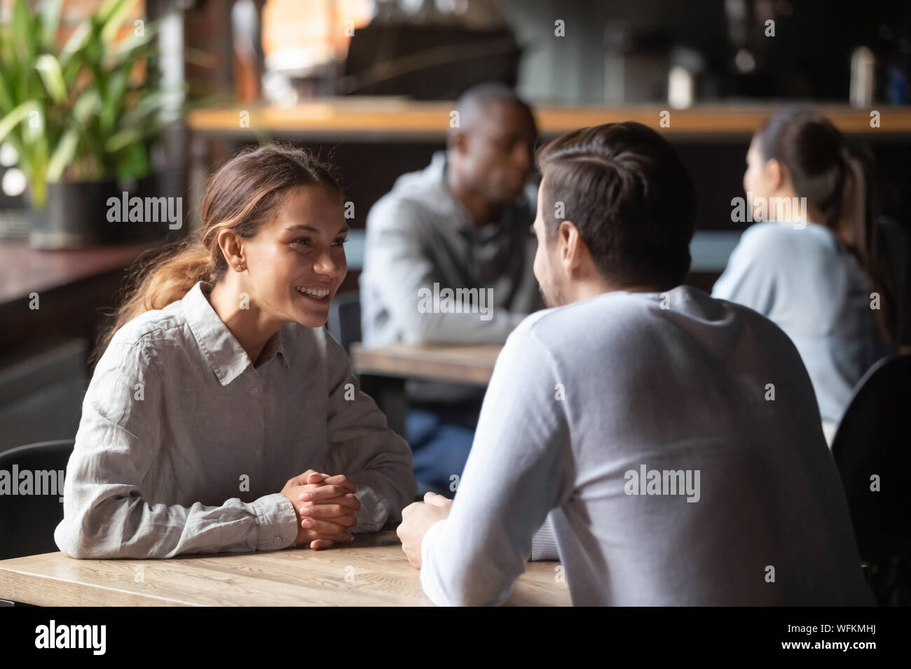Chatting lovers hi-res stock photography and images - Alamy