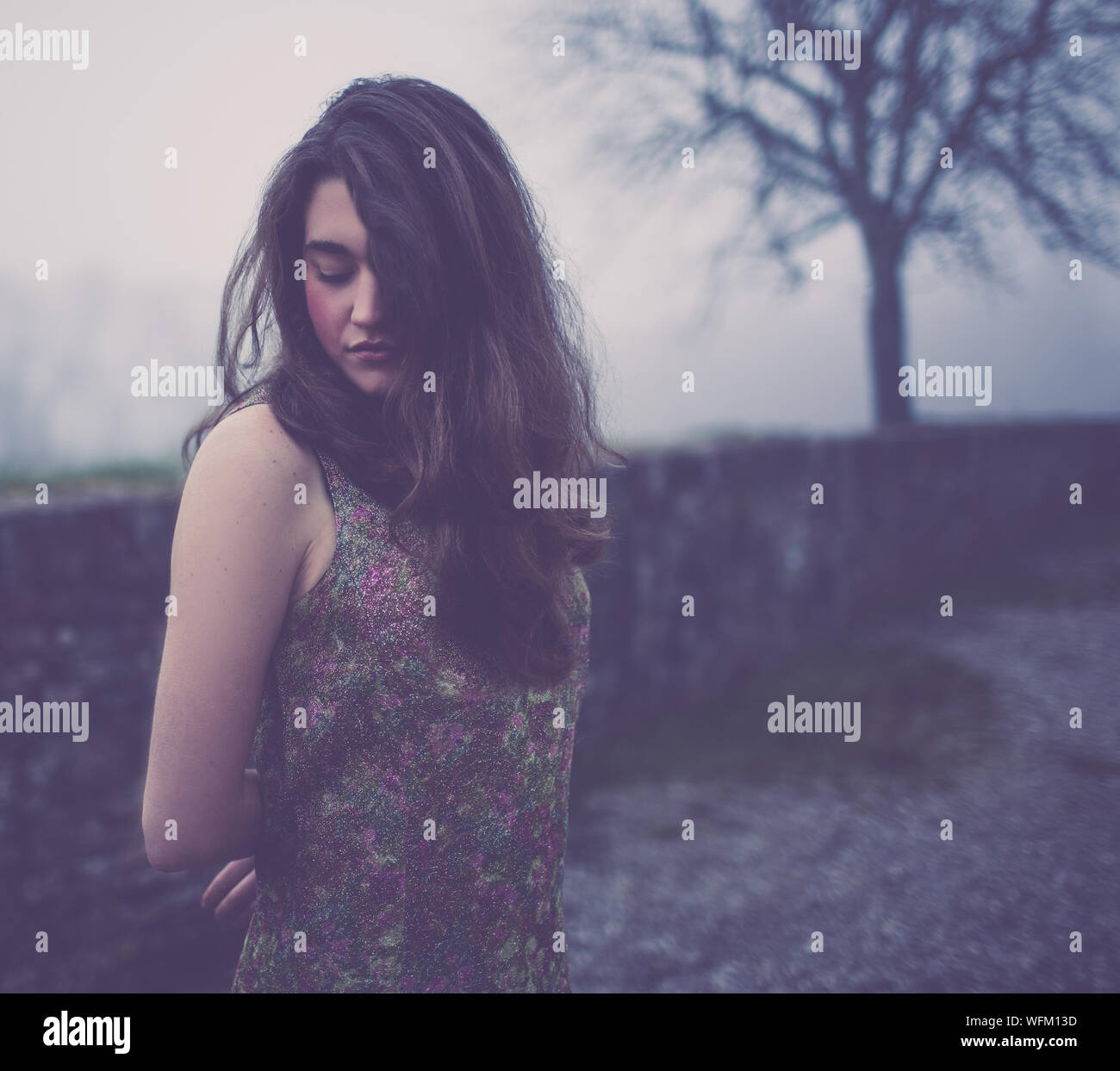 Woman Hands Behind Back High Resolution Stock Photography and Images ...