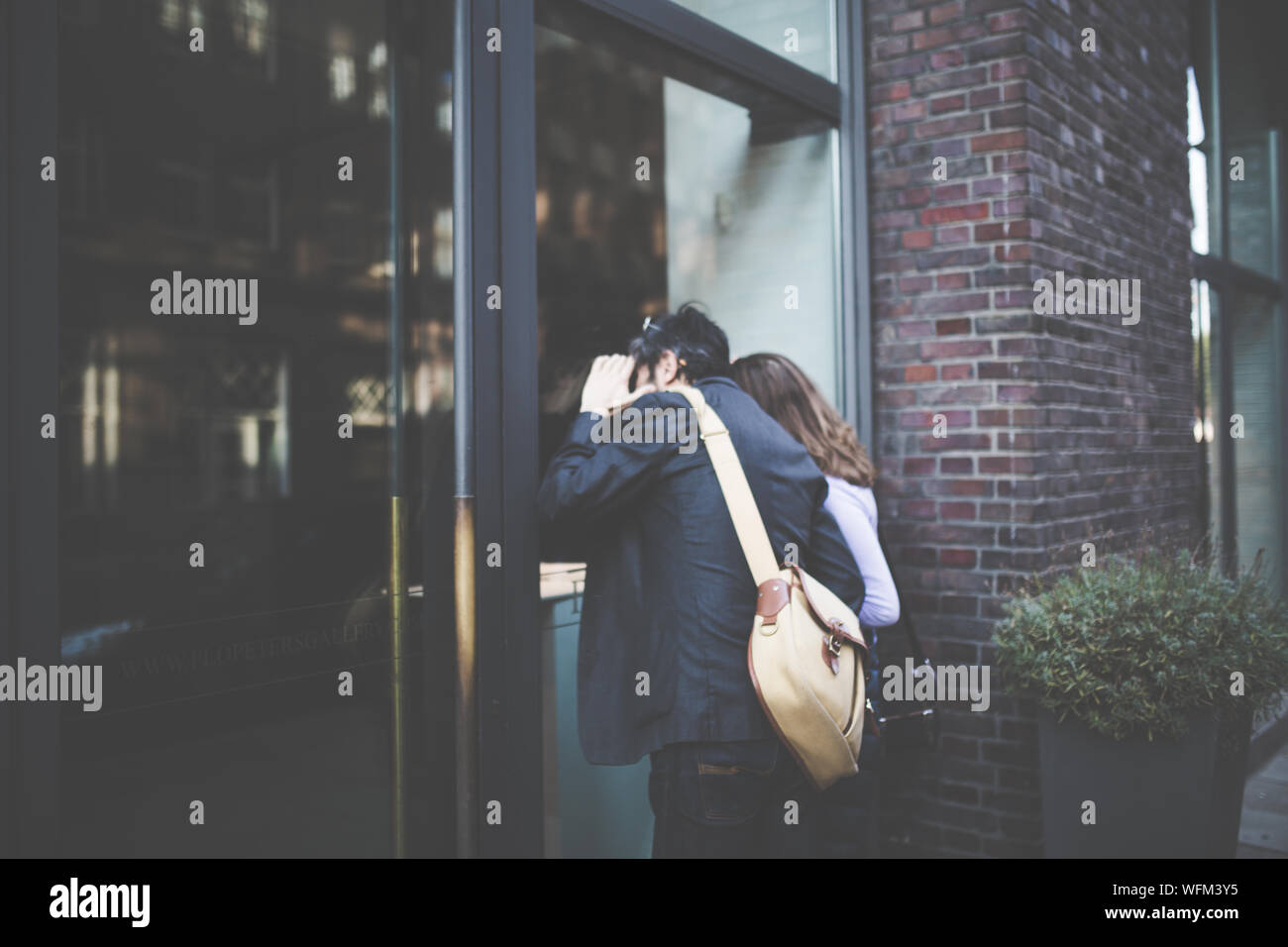 Peeping Through Window High Resolution Stock Photography and Images - Alamy
