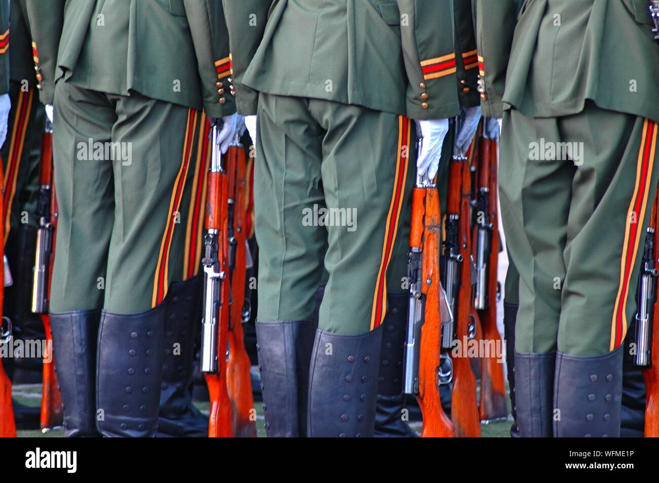 Standing marching hi-res stock photography and images - Alamy