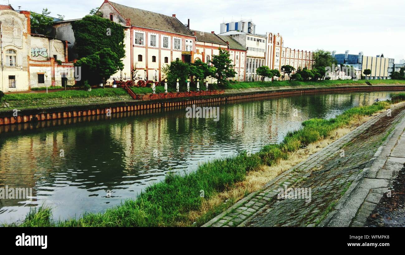 City At Waterfront Stock Photo - Alamy