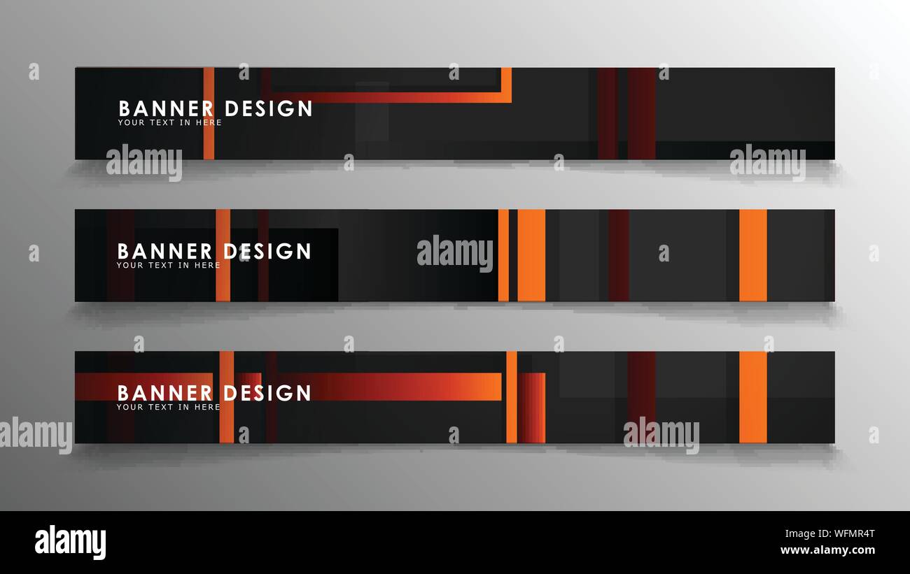 Rectangular frame design banners hi-res stock photography and images ...