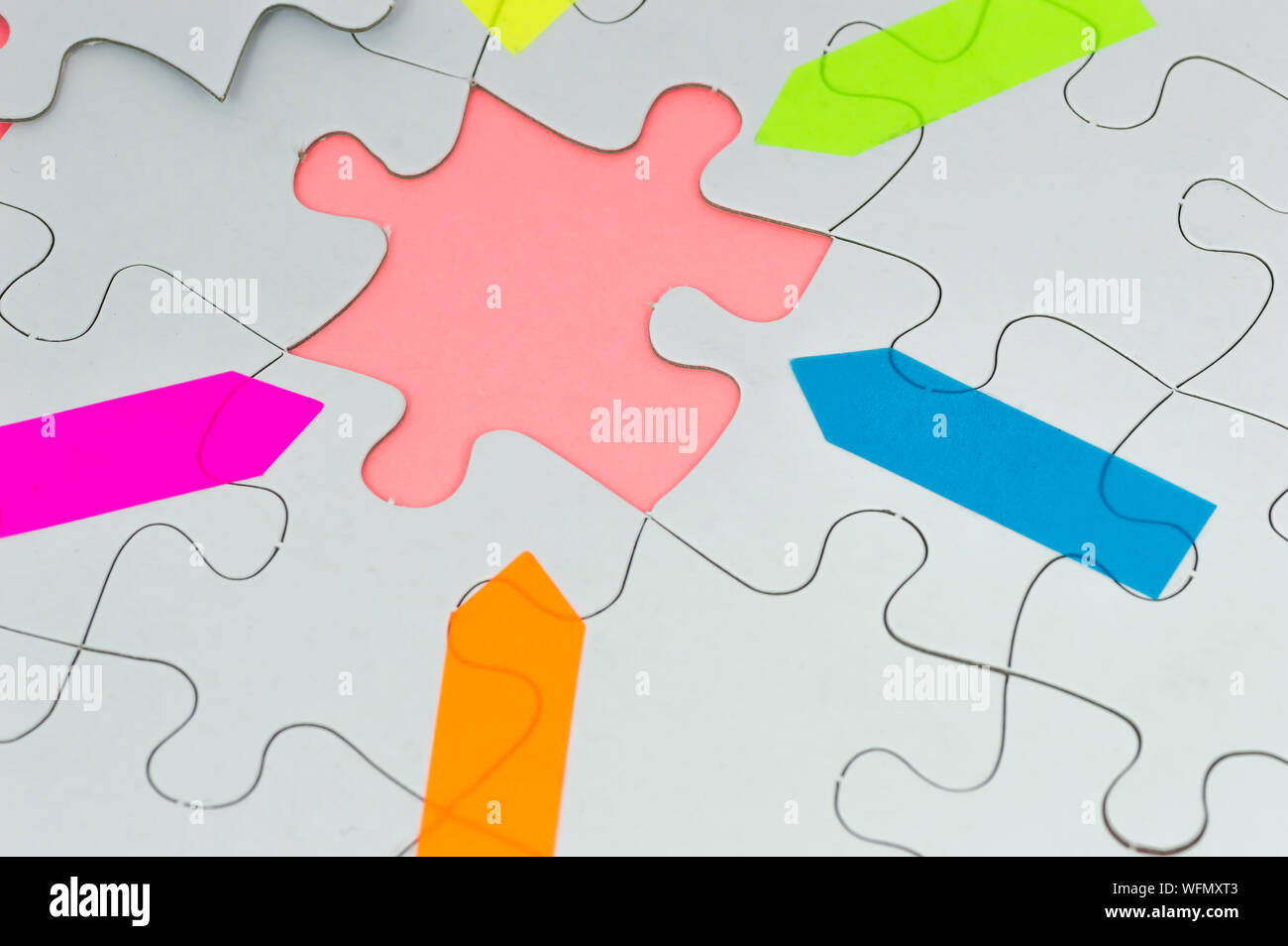 Incomplete puzzles hi-res stock photography and images - Alamy