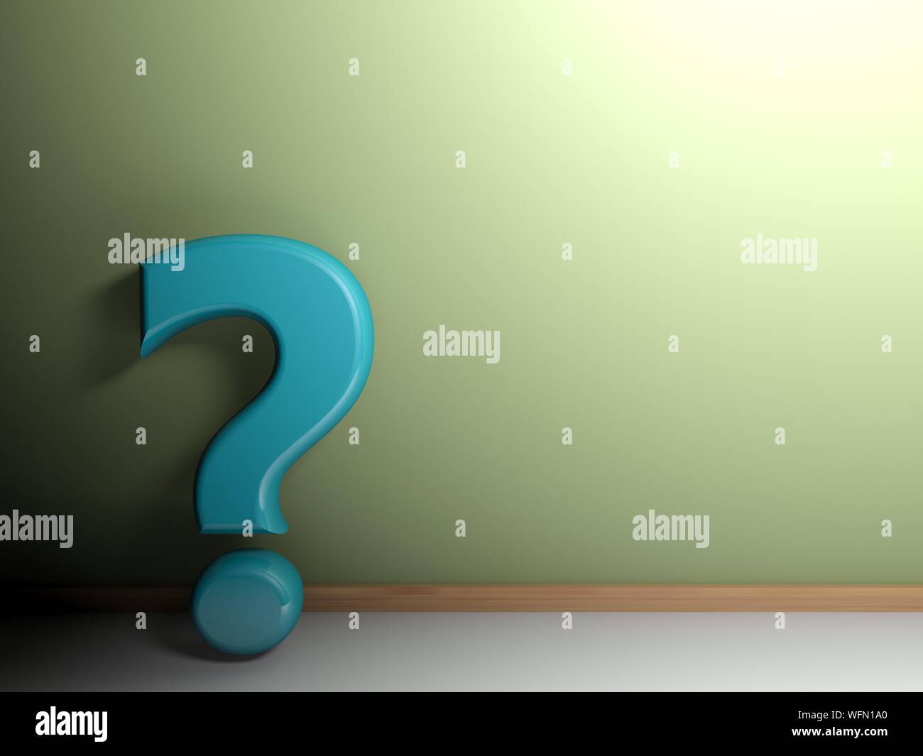 Question mark blue hi-res stock photography and images - Alamy