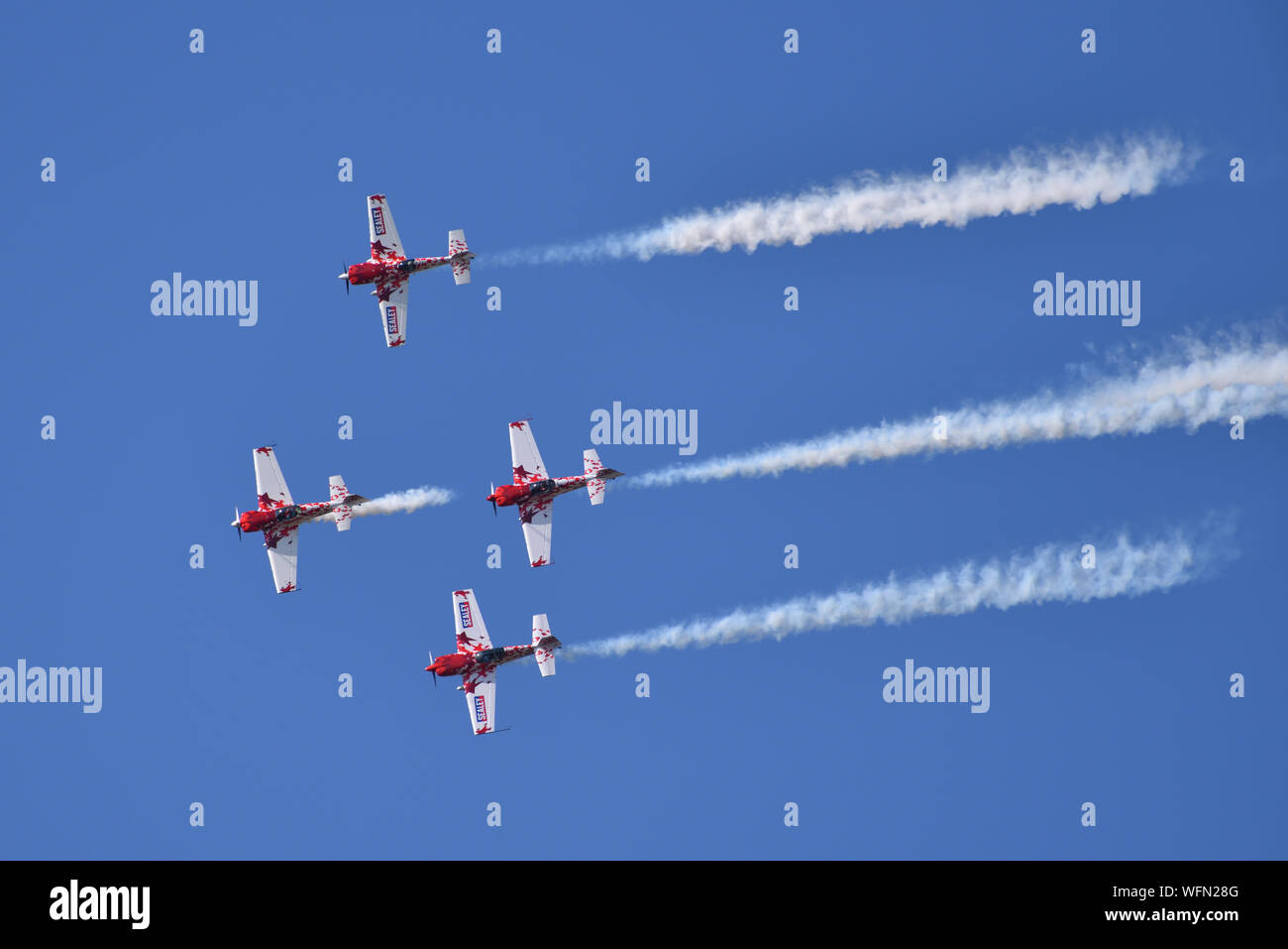 The Global Stars team Little Gransden Airshow 2019 Stock Photo - Alamy