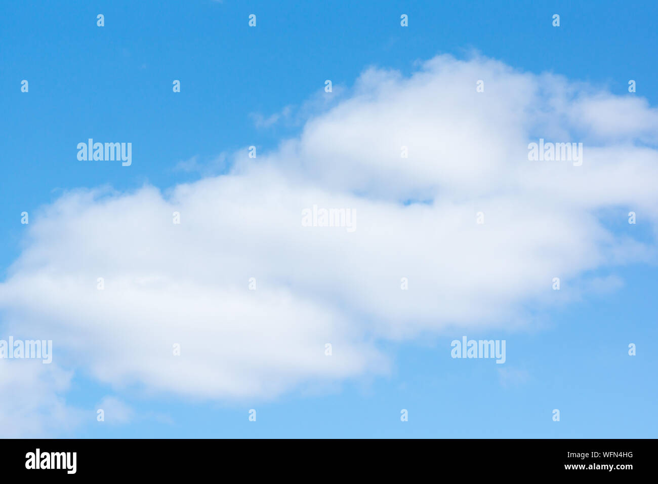 blue sky with flying white light clouds Stock Photo - Alamy