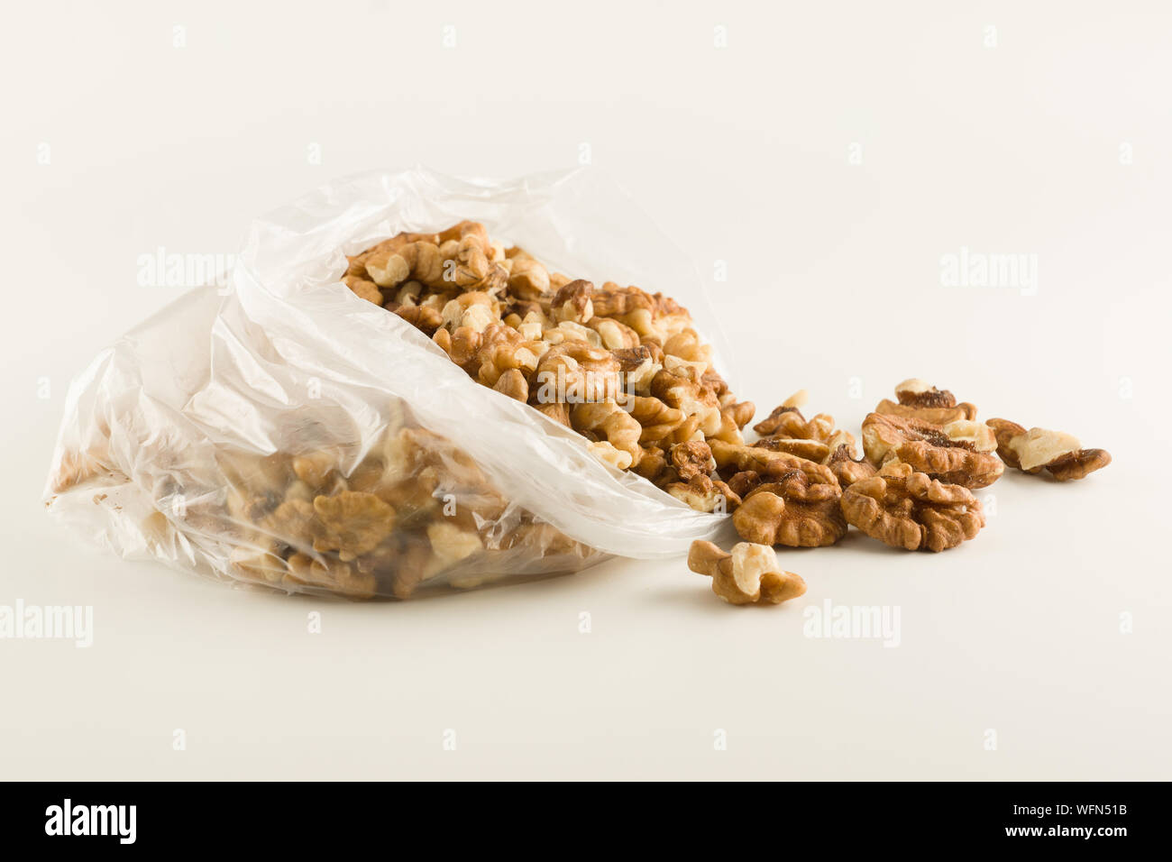 peeled walnuts ready to eat for a quick recuperation Stock Photo - Alamy