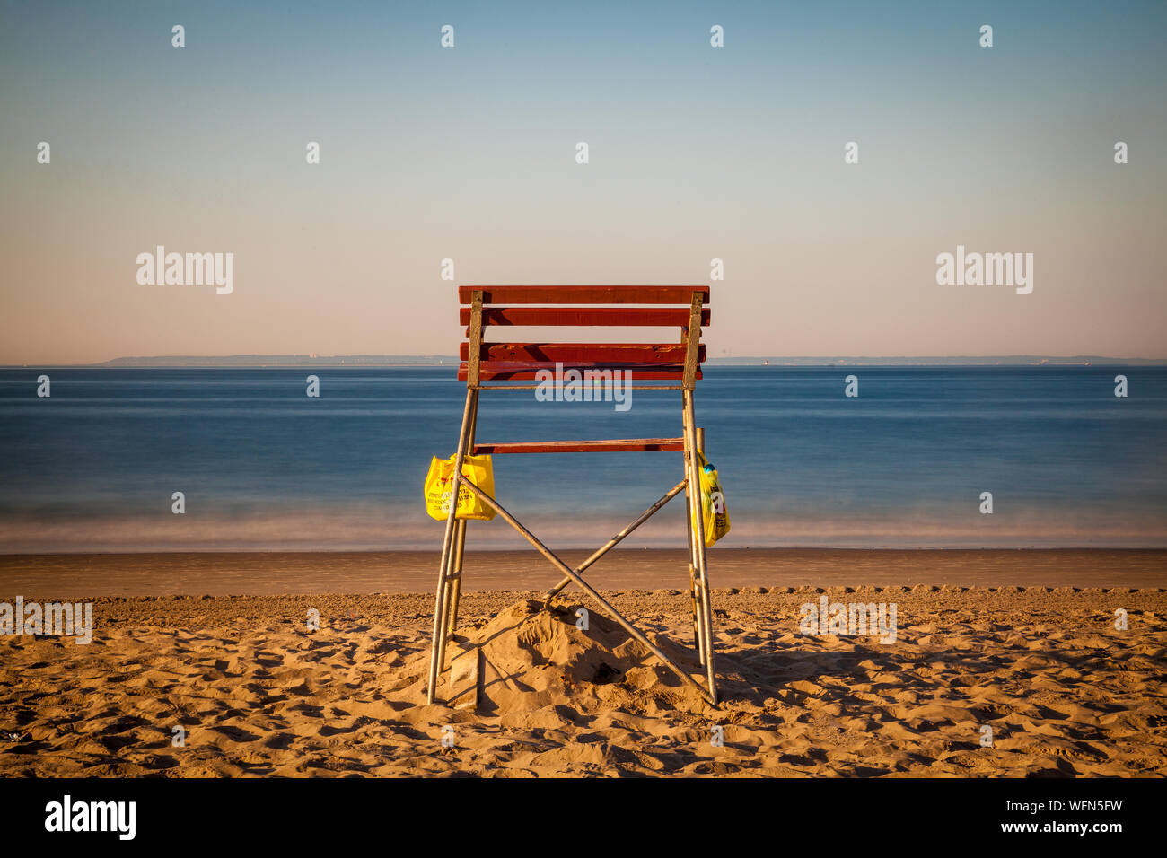 Empty Lifeguard Chair High Resolution Stock Photography and Images - Alamy