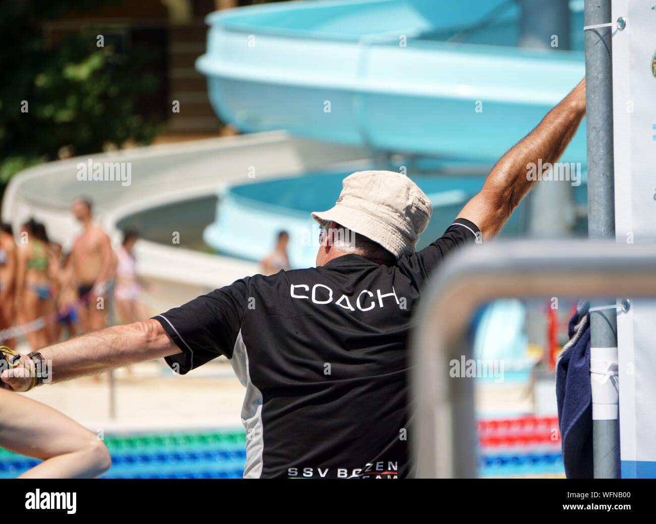 Swim hat hi-res stock photography and images - Alamy