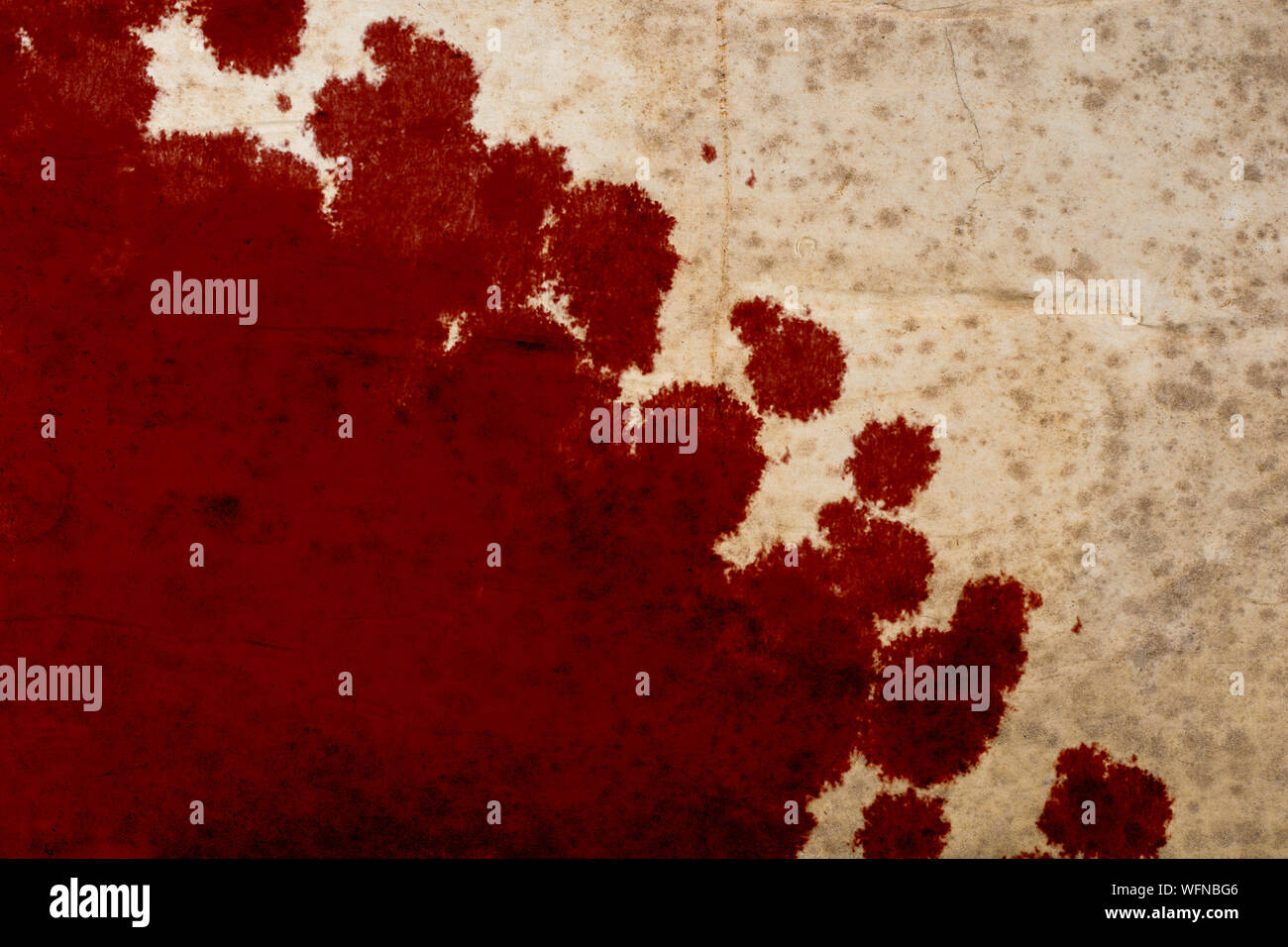 Red blood dots background on brown grungy paper Stock Photo - Alamy