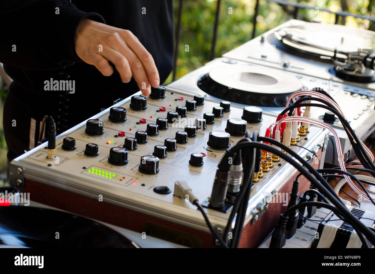Dj Outdoors High Resolution Stock Photography and Images - Alamy