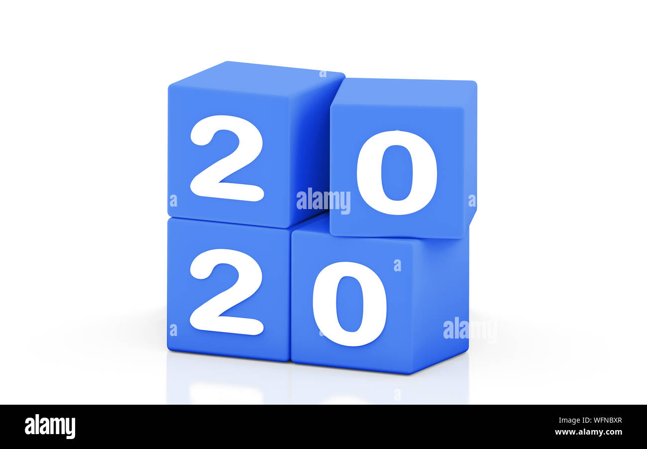 Happy new year modern Cut Out Stock Images & Pictures - Alamy