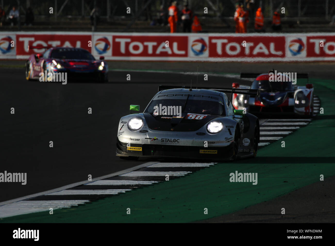 The #88 Dempsey-Proton Racing Proton Racing Porsche 911 RSR of Thomas ...