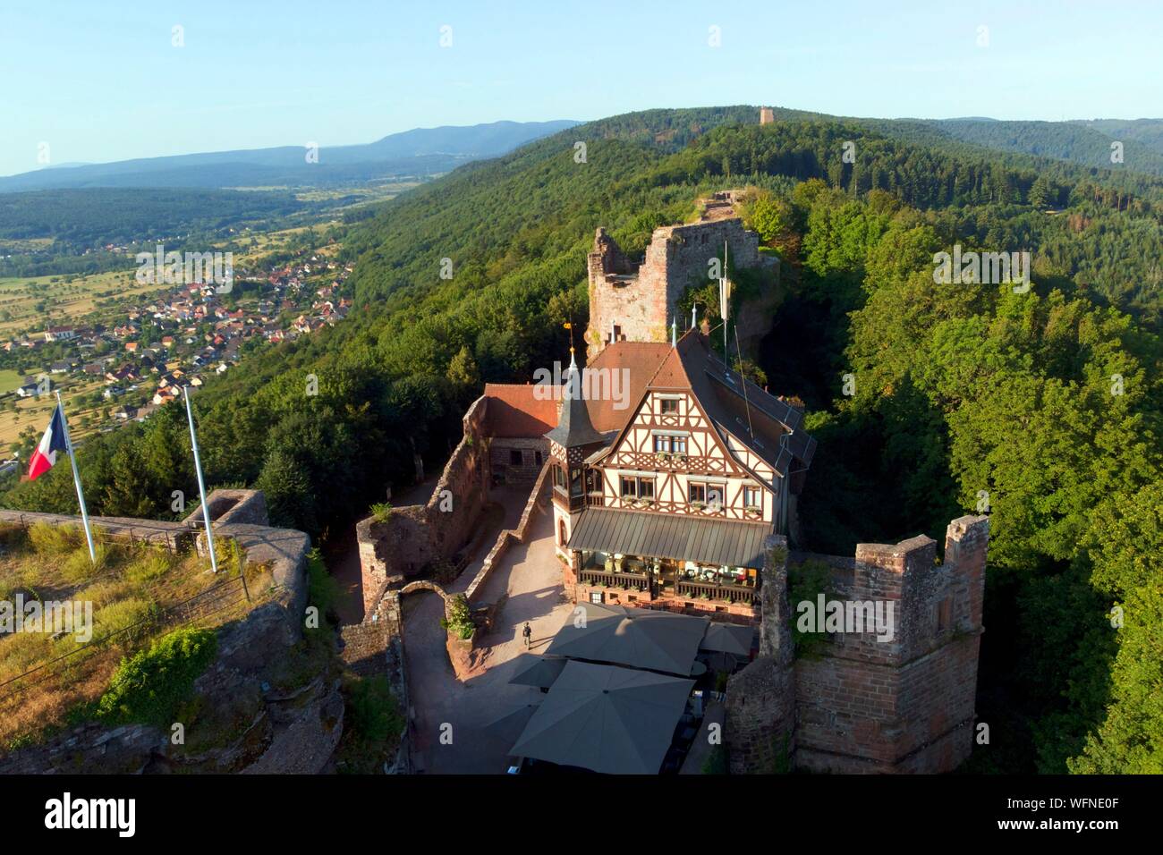 Haut barr castle saverne hi-res stock photography and images - Alamy