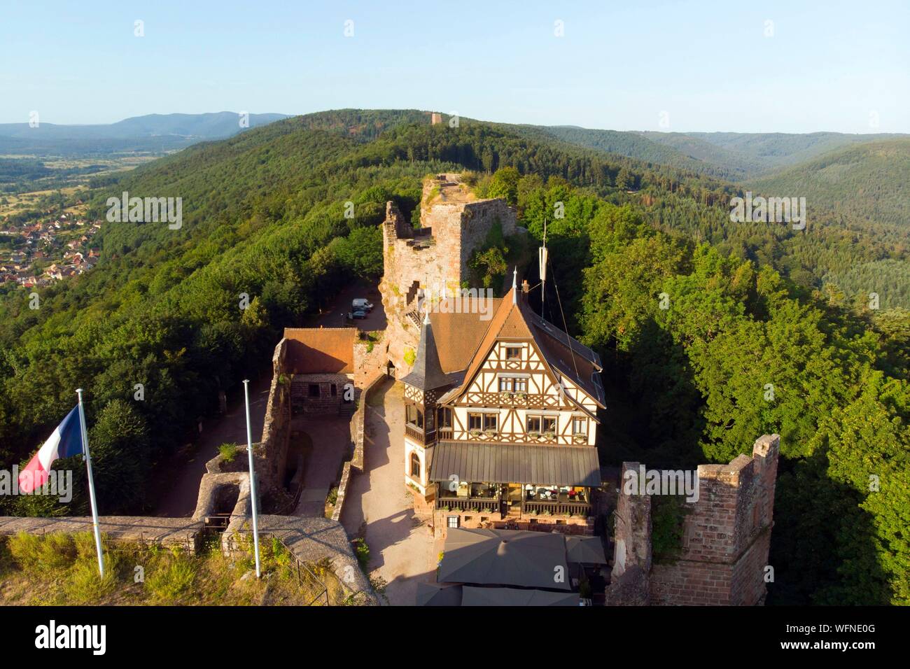 Haut Barr Castle Saverne High Resolution Stock Photography and Images ...