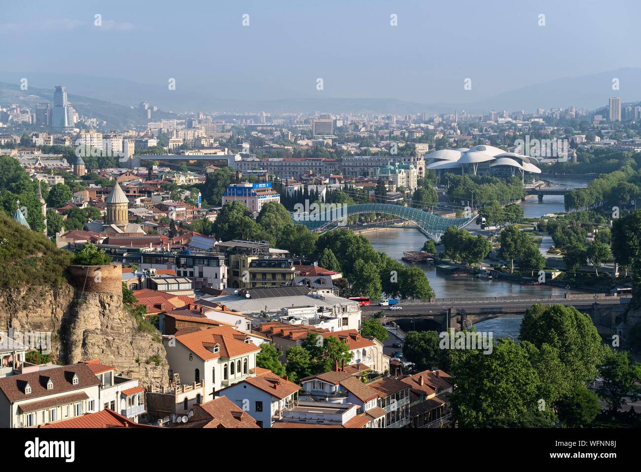 Tbilisi panorama hi-res stock photography and images - Alamy