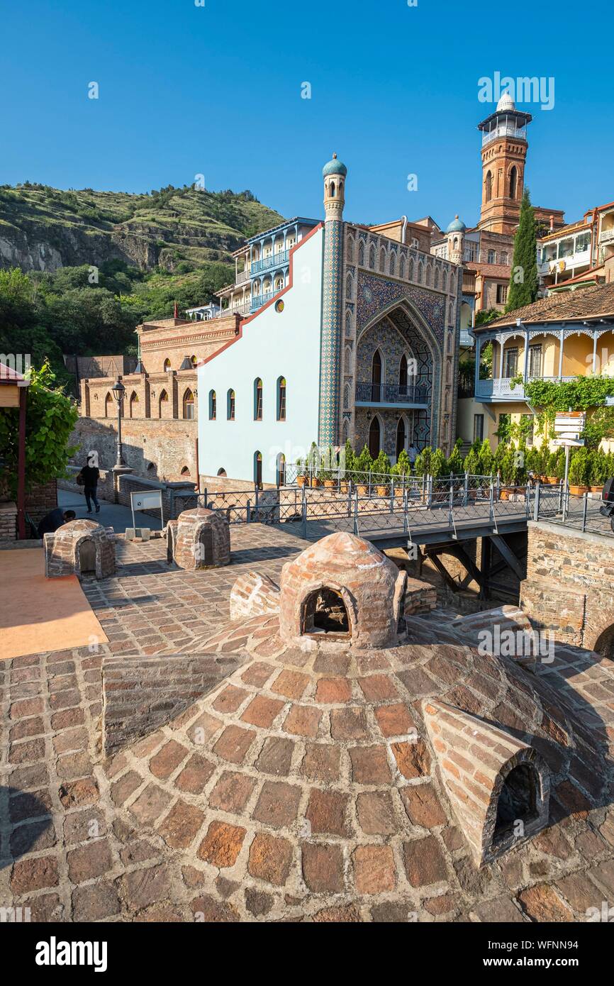 Georgia tbilisi orbeliani baths hi-res stock photography and images - Alamy