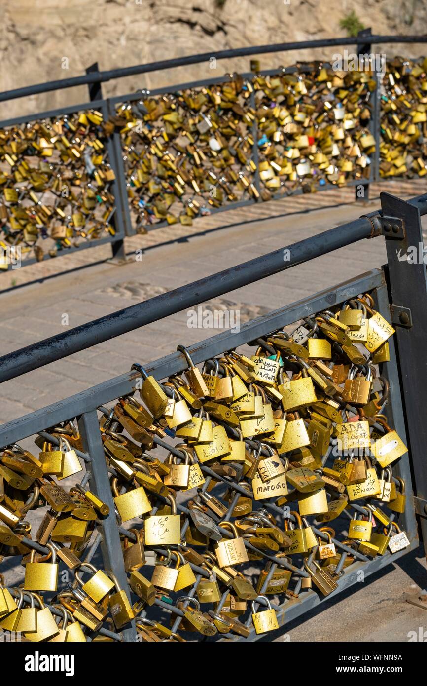 Georgia, Tbilisi, Old Tbilisi or Dzveli Kalaki, Abanotubani district or ...
