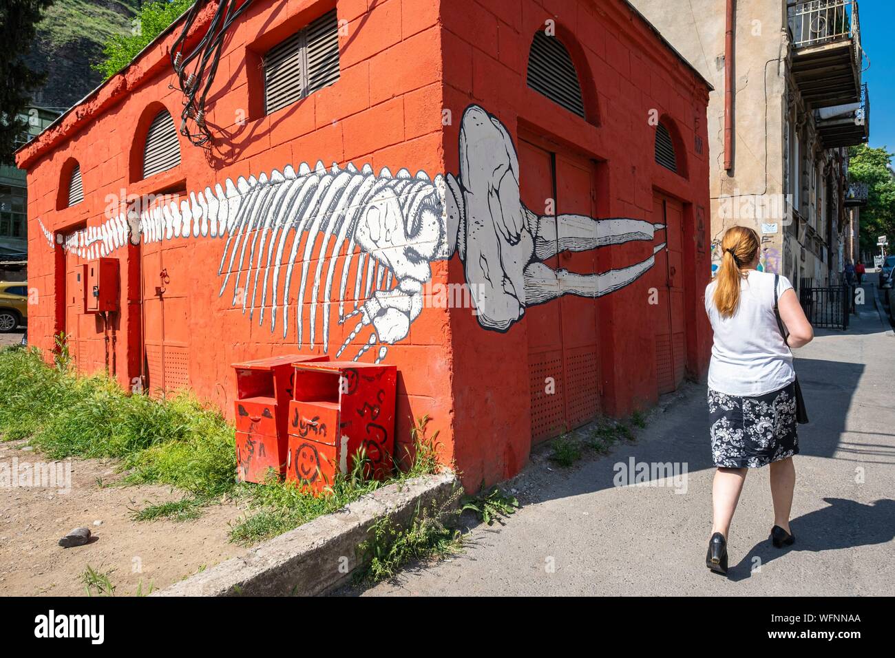 Mural tbilisi mural hi-res stock photography and images - Alamy