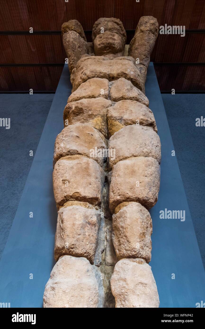 Italy, Sicily, Agrigente, San Nicola archeological museum, above the ...