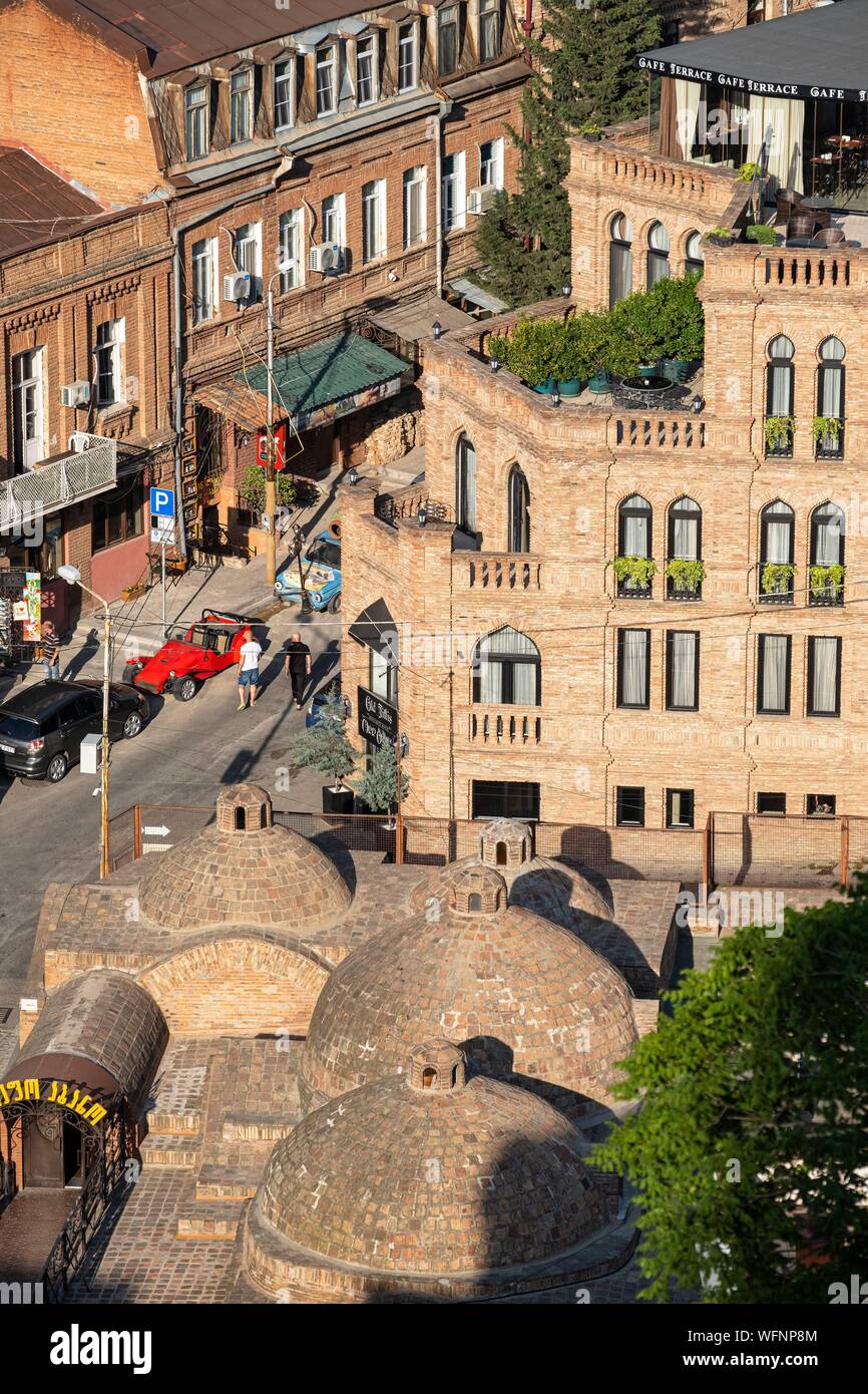 Georgia tbilisi old town people hi-res stock photography and images - Alamy