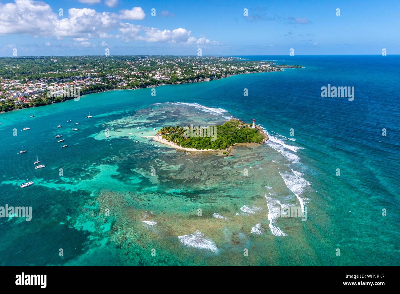 France, Caribbean, Lesser Antilles, Guadeloupe, Grande-Terre, Le Gosier ...
